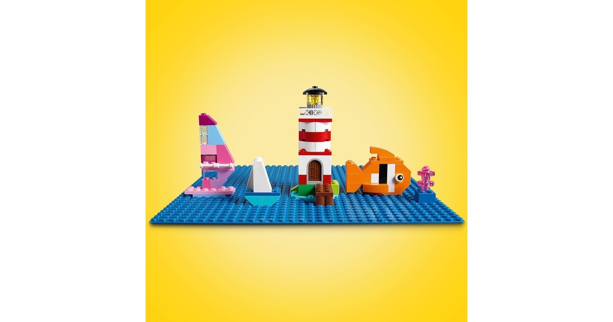 Lego Classic Blå byggeplade, Bygge legetøj Blå, Byggesæt, 4 År, Plast ...