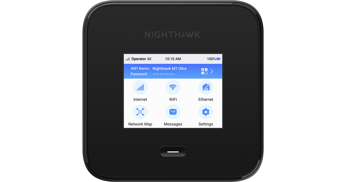 Netgear Nighthawk M7 Pro, WIRELESS LTE router Sort