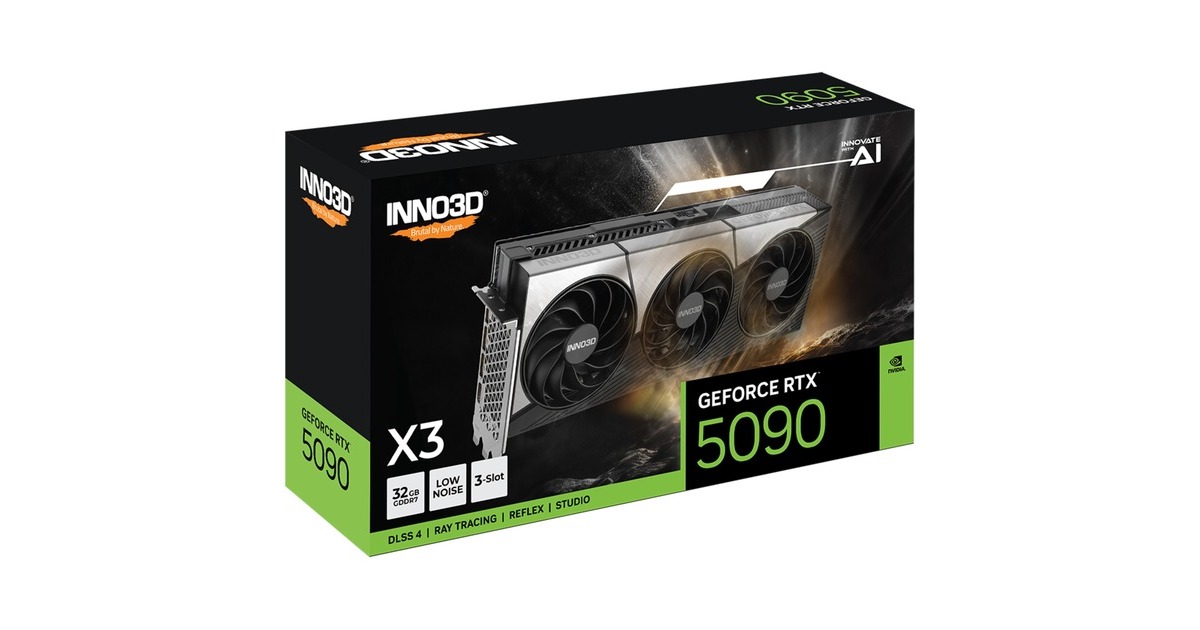 Inno3D GeForce RTX 5090 X3, Grafikkort