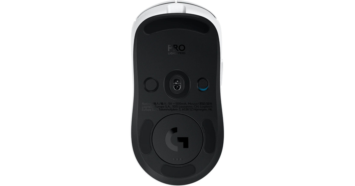 Logitech Gaming 910-007302, Gaming mus Hvid
