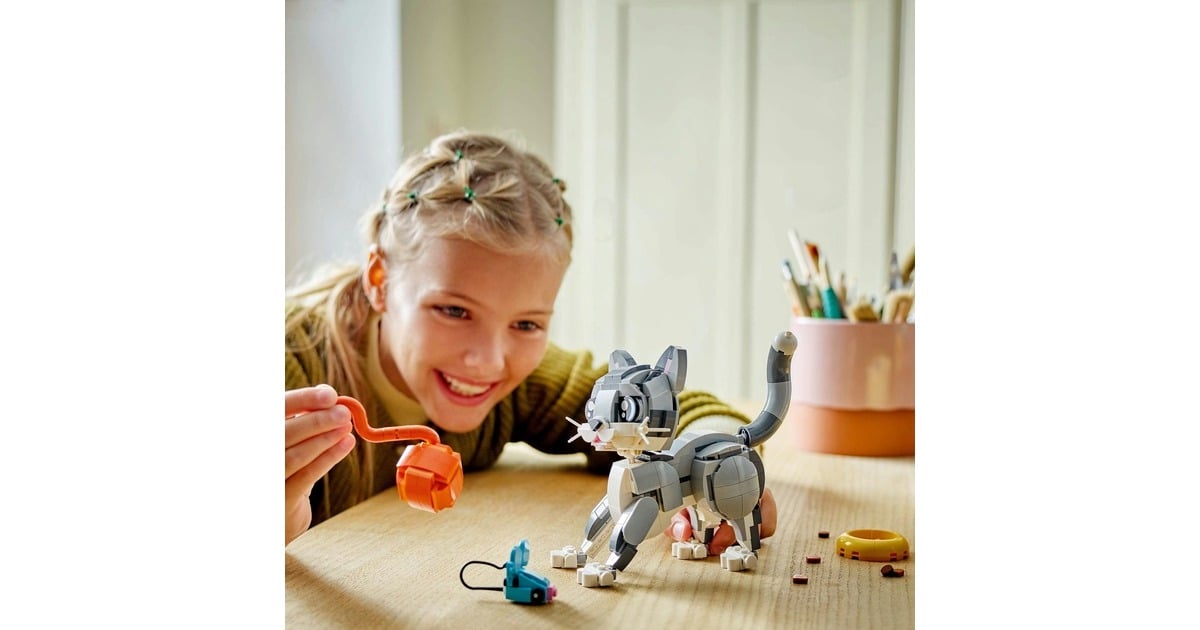Lego Creator Legesyg kat, Bygge legetøj Byggesæt, 8 År, Plast, 407 stk ...