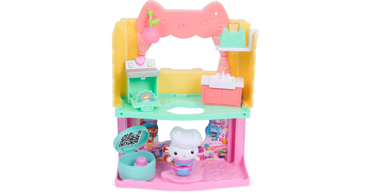 Spin Master GDH PYS Movie Kitchen Portal Rooms GML, Spil figur Gabby's ...