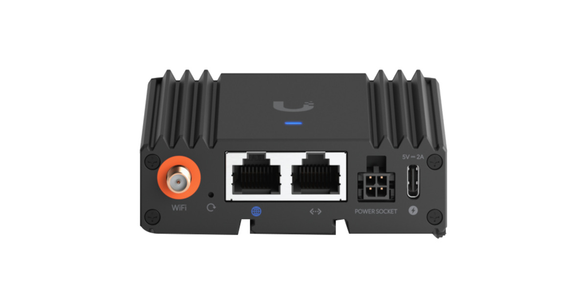 Ubiquiti UMR-Ultra, WIRELESS LTE router Sort