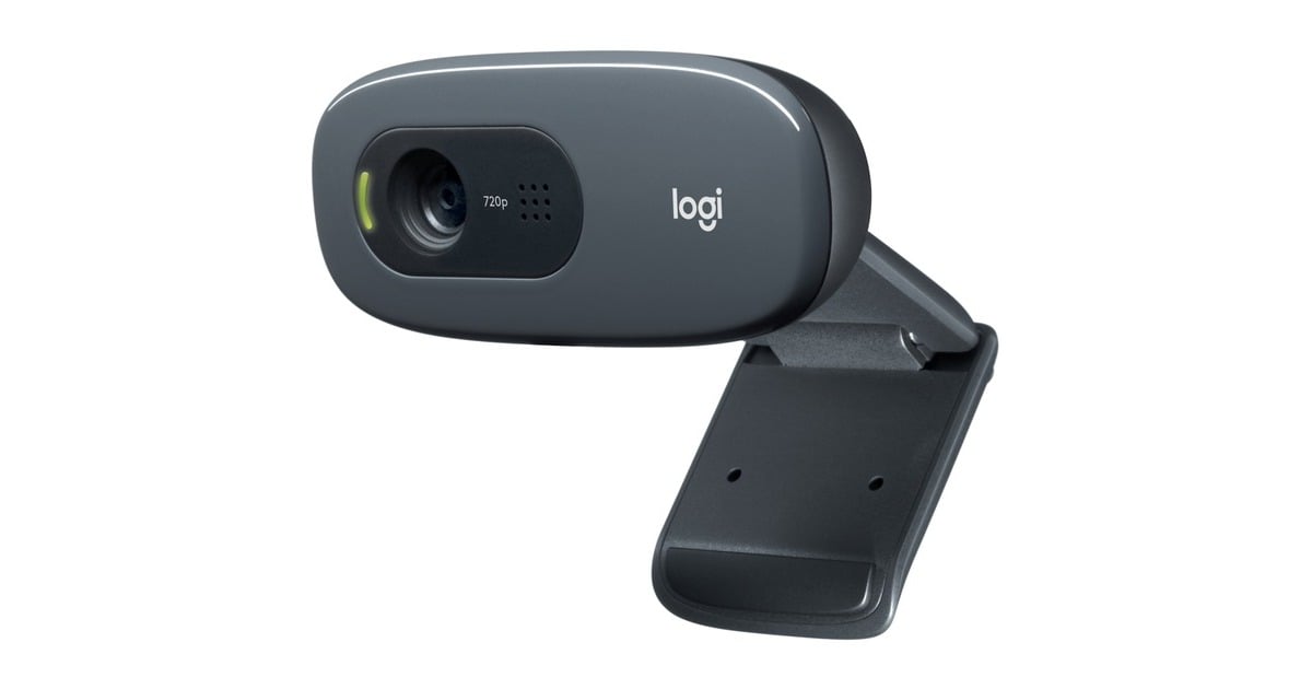 Logitech C270 HD webcam 3 MP 1280 x 720 pixel USB 2.0 Sort Sort, 3 MP ...