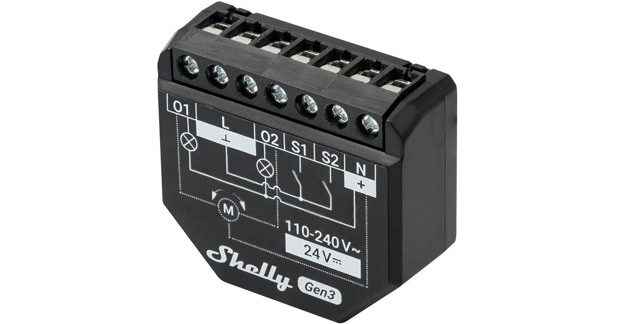 Shelly 2PM Gen3, Relay Sort