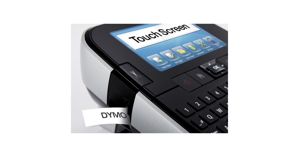 Dymo LabelManager ™ 500TS QWZ, Etiketteringsmaskine Sort/Sølv, QWERTZ ...
