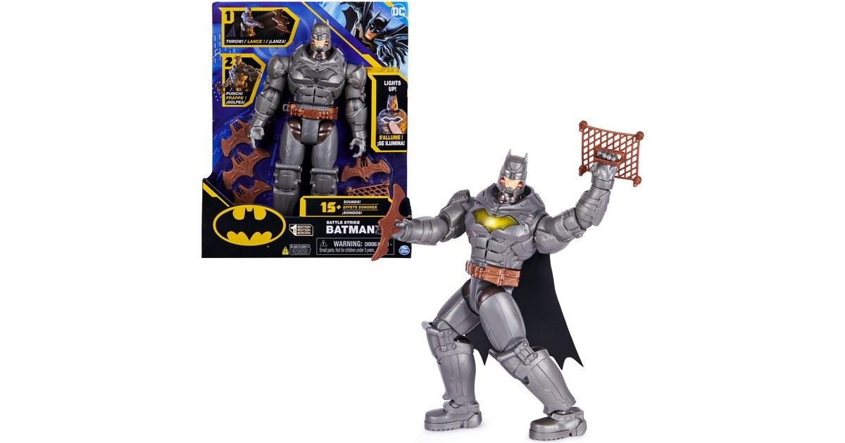 Spin Master BAT FGR 12inDeluxeFigs F22 GML, Spil figur DC Comics BAT ...