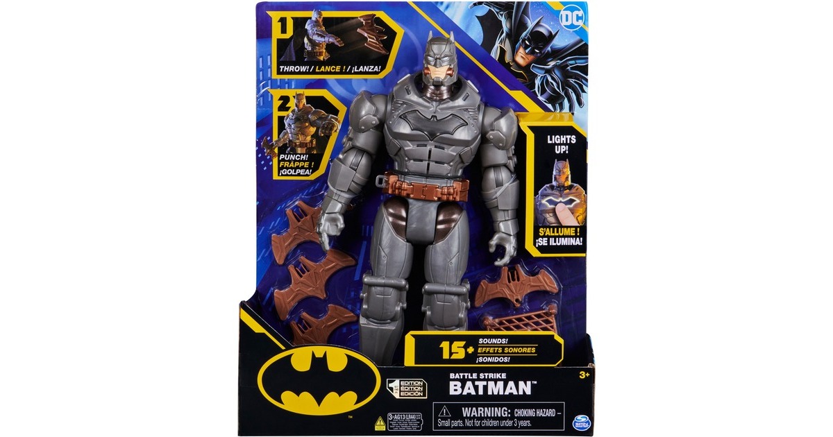 Spin Master BAT FGR 12inDeluxeFigs F22 GML, Spil figur DC Comics BAT ...