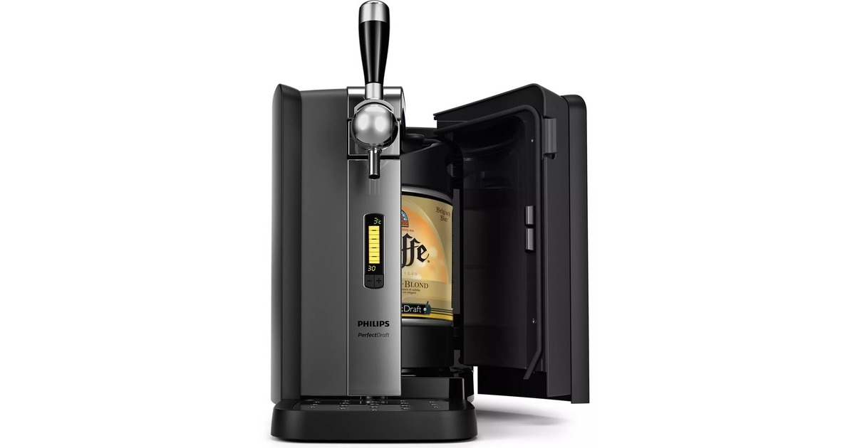 Philips PerfectDraft HD3720/25 Fadølssystem til hjemmet, Øl dispenser ...