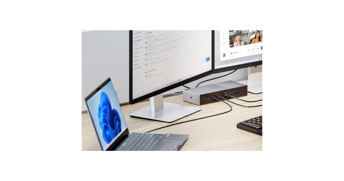 Kensington SD5000T5 EQ Thunderbolt 5 tredobbelt 4K-dockingstation med ...