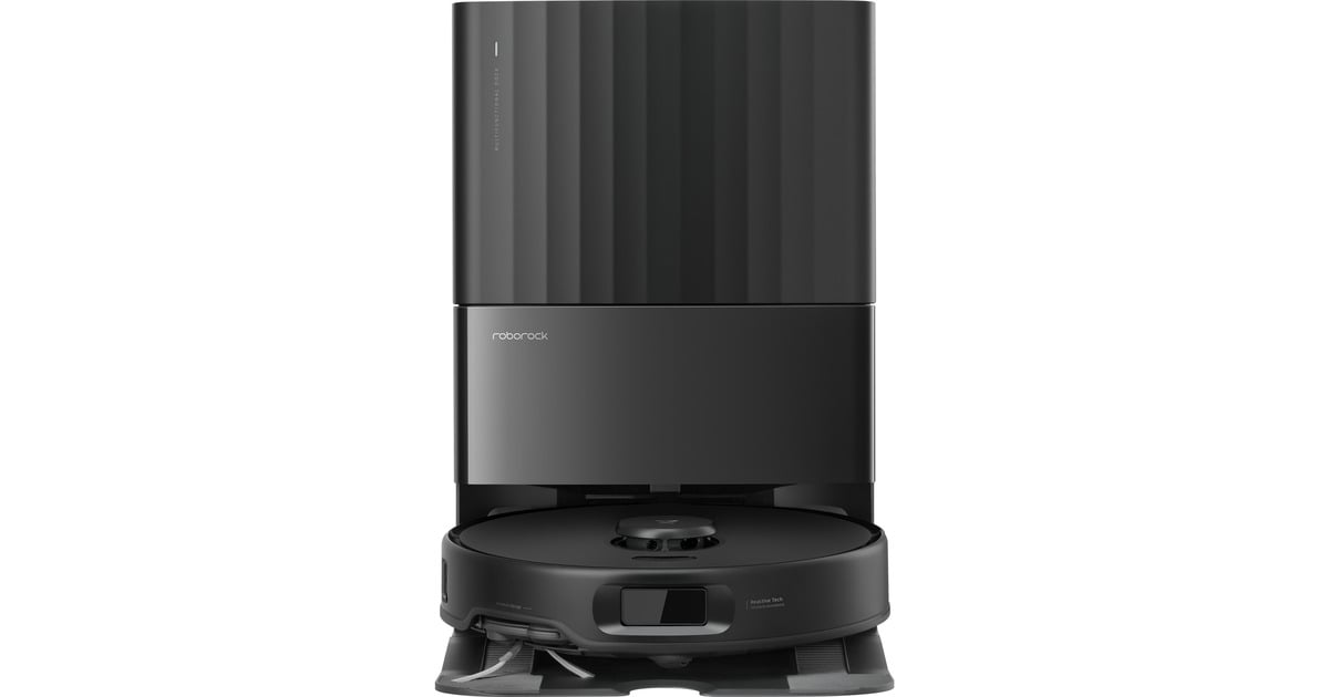 Roborock Qrevo Edge 5V1 0,325 L Sort, Støvsuger robot Sort, Poseløs ...