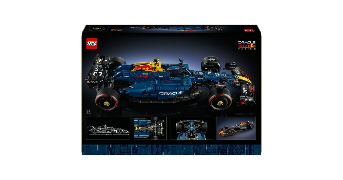 Lego Technic Oracle Red Bull Racing RB20 F1-bil, Bygge legetøj Byggesæt ...