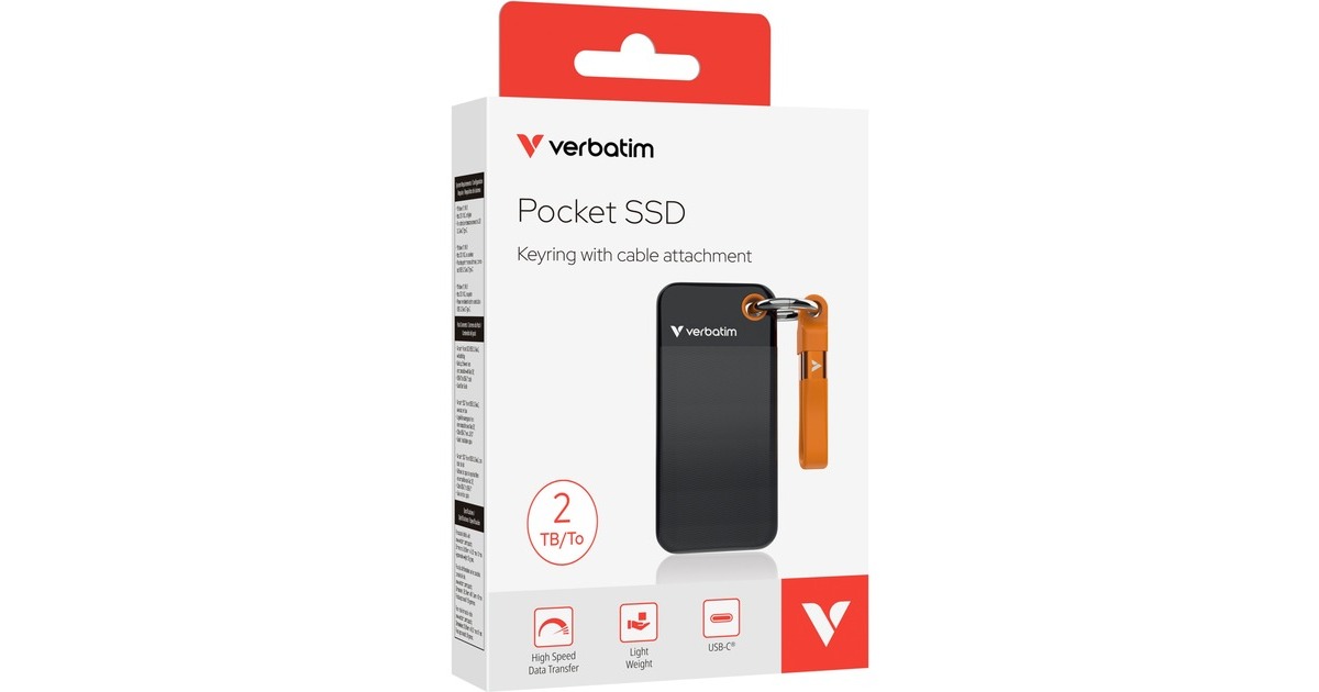 Verbatim 32197, Solid state-drev Sort/Orange