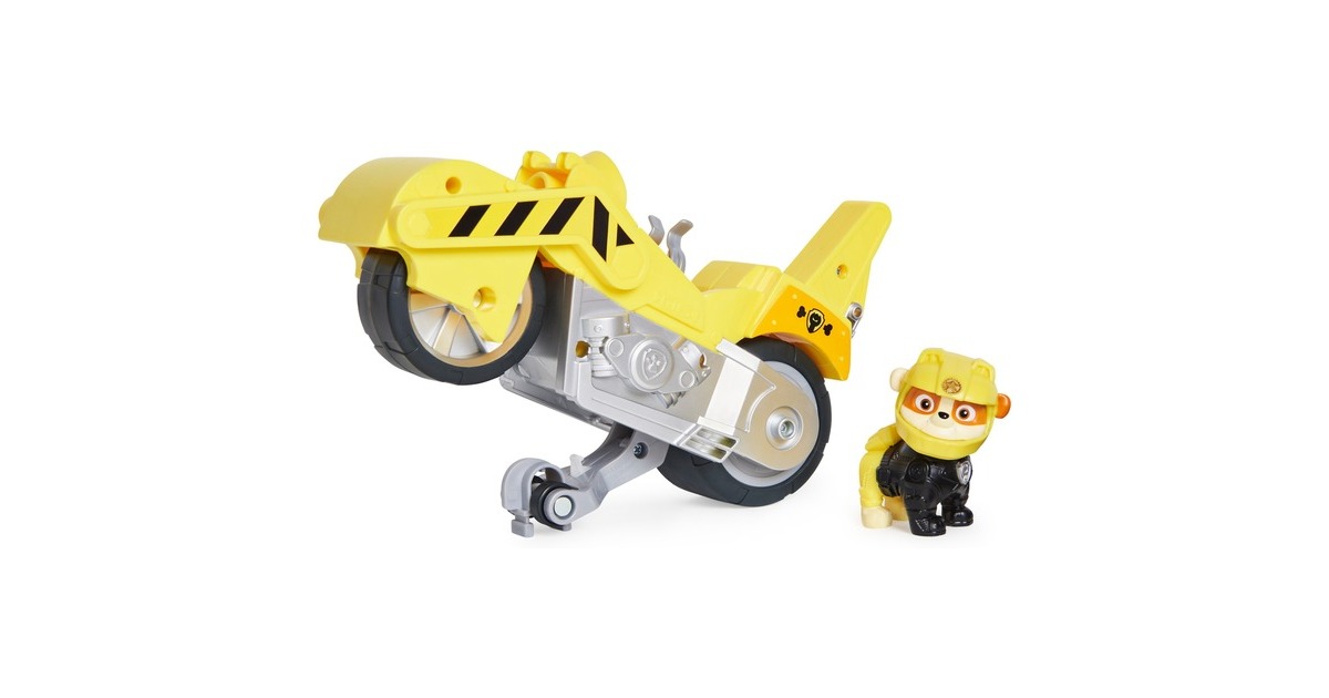 Spin Master Moto Pups Rubble’s Deluxe Pull Back Motorcycle Vehicle ...