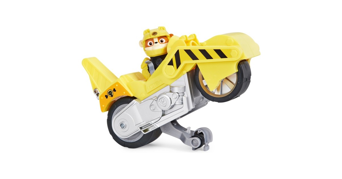 Spin Master Moto Pups Rubble’s Deluxe Pull Back Motorcycle Vehicle ...