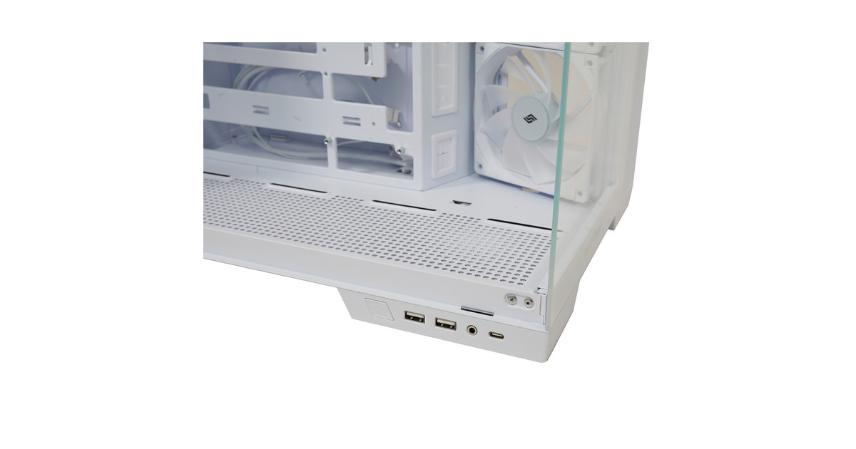 Silentware View A-RGB, Towerkabinet Hvid