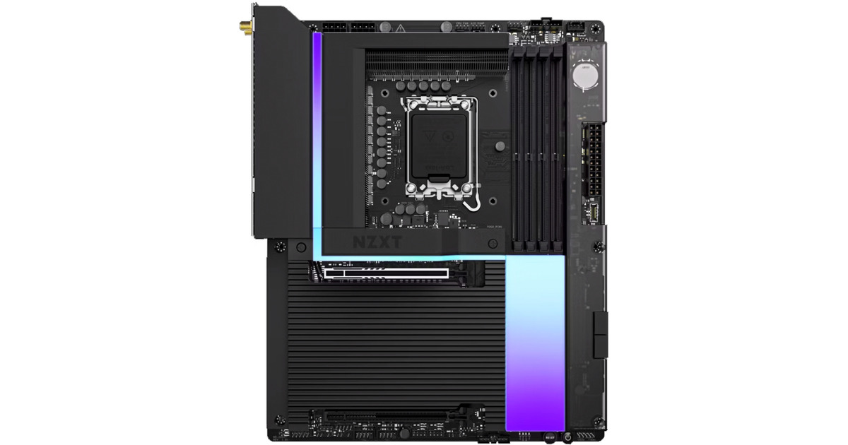 NZXT N9-Z89XT-B1, Bundkort Sort