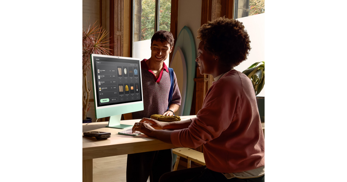 Apple iMac 59,62 cm (24") M4 2024 CTO, MAC-system Grøn/lysegrøn