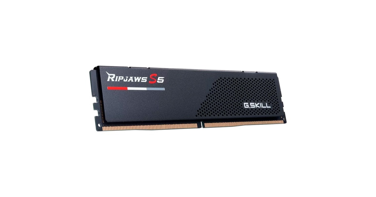 G.Skill F5-6400J3648F16GX2-RS5K, Hukommelse Sort
