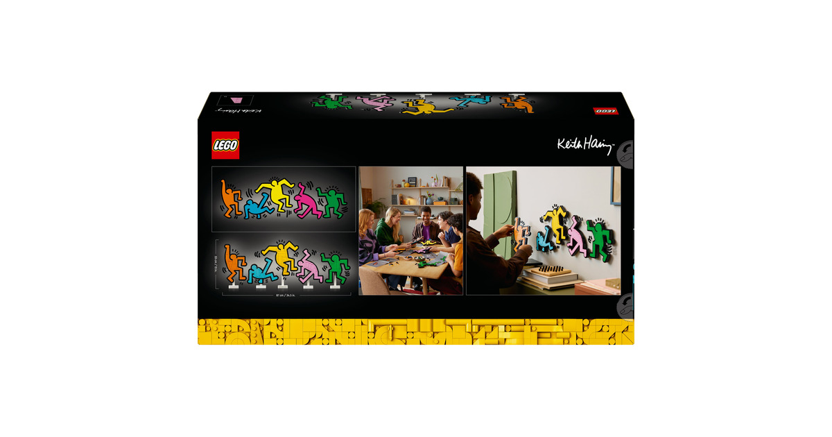 Lego ART Keith Haring – Dansende figurer, Bygge legetøj Byggesæt, 18 År ...
