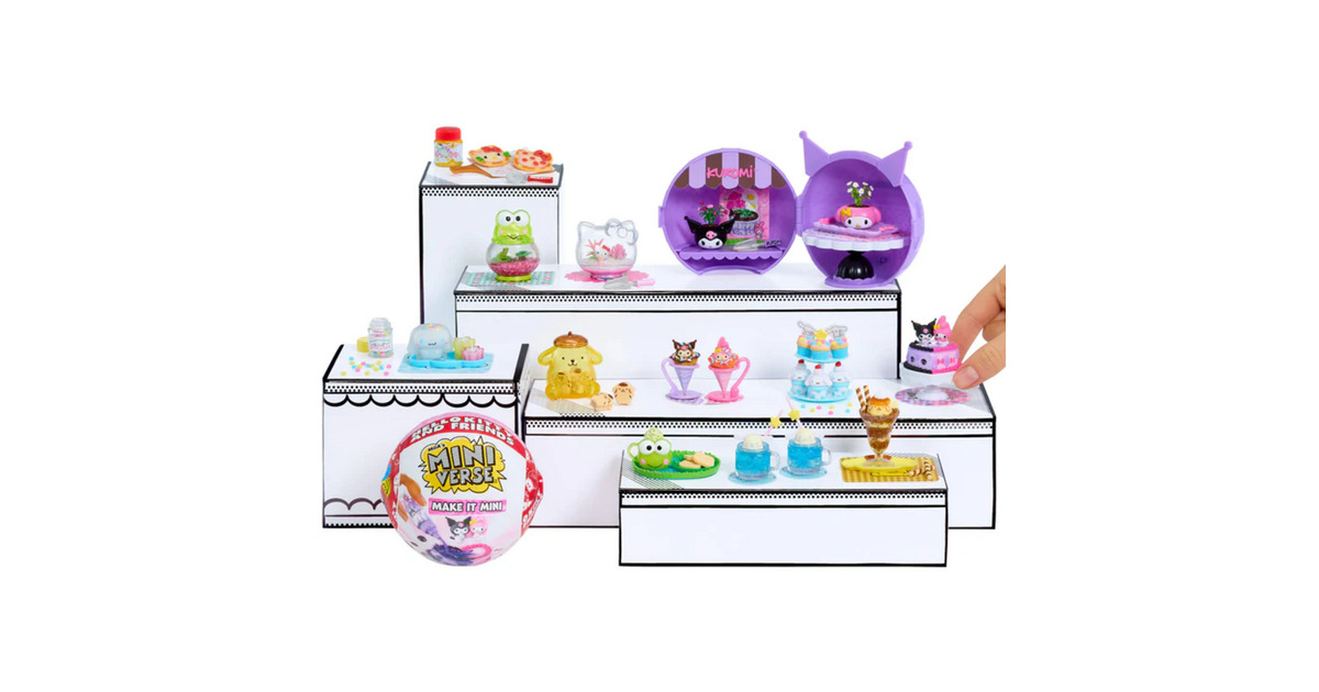 MGA Entertainment Make It Mini SANRIO Series 2 Asst in PDQ, Klippe og ...