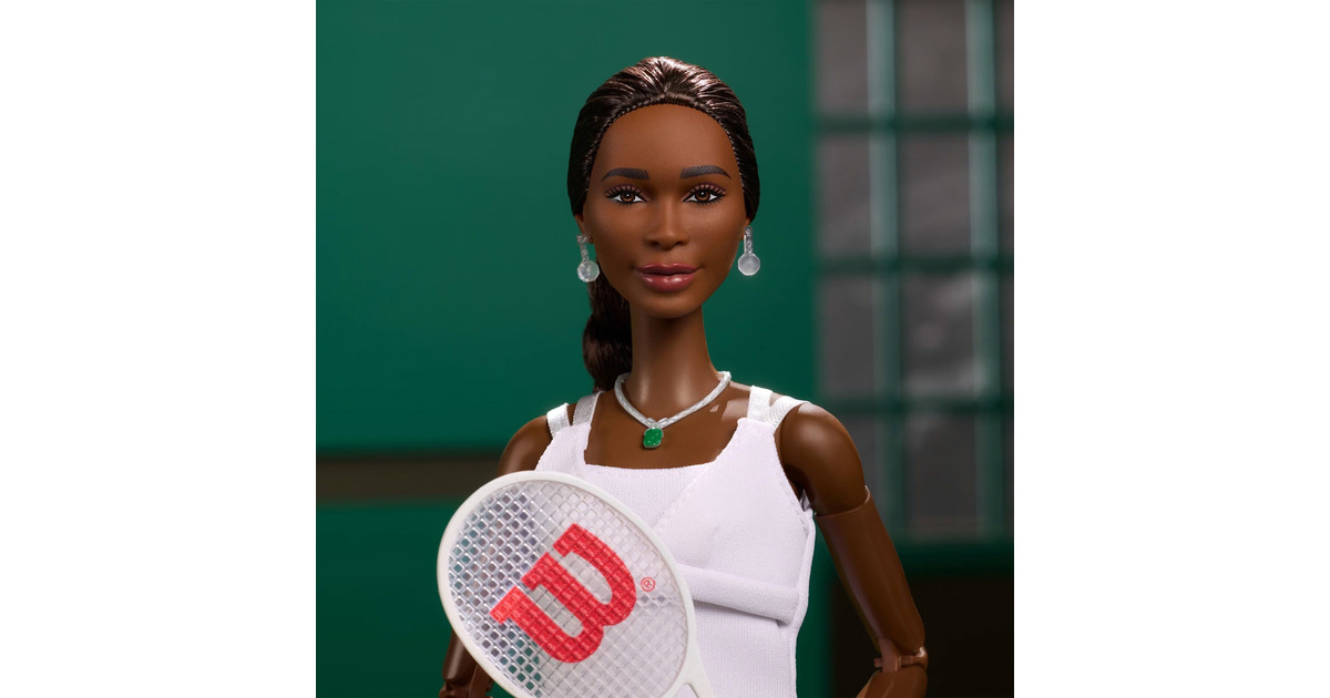 Barbie Signature Venus WilliamsBarbie Inspiring Women Doll, Dukke Mode ...