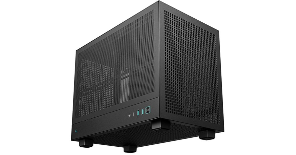 Deepcool R-CH160-BKNMI0-G-1, Towerkabinet Sort