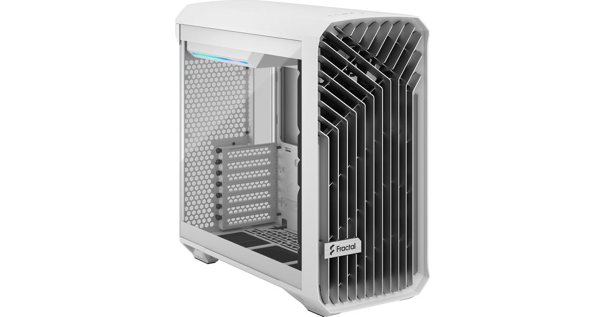 Fractal Design Torrent Compact Tower Hvid, Towerkabinet Hvid, Tower, PC ...