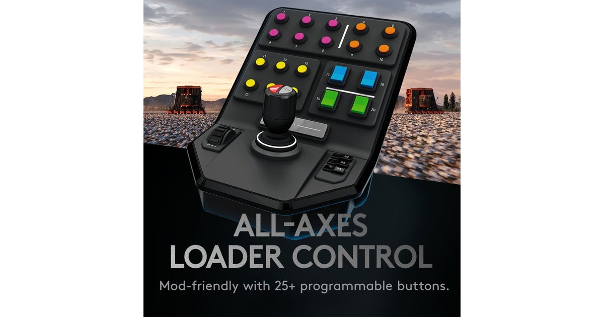 Logitech Gaming Heavy Equipment Bundle Sort USB 2.0 Rat + Pedaler ...