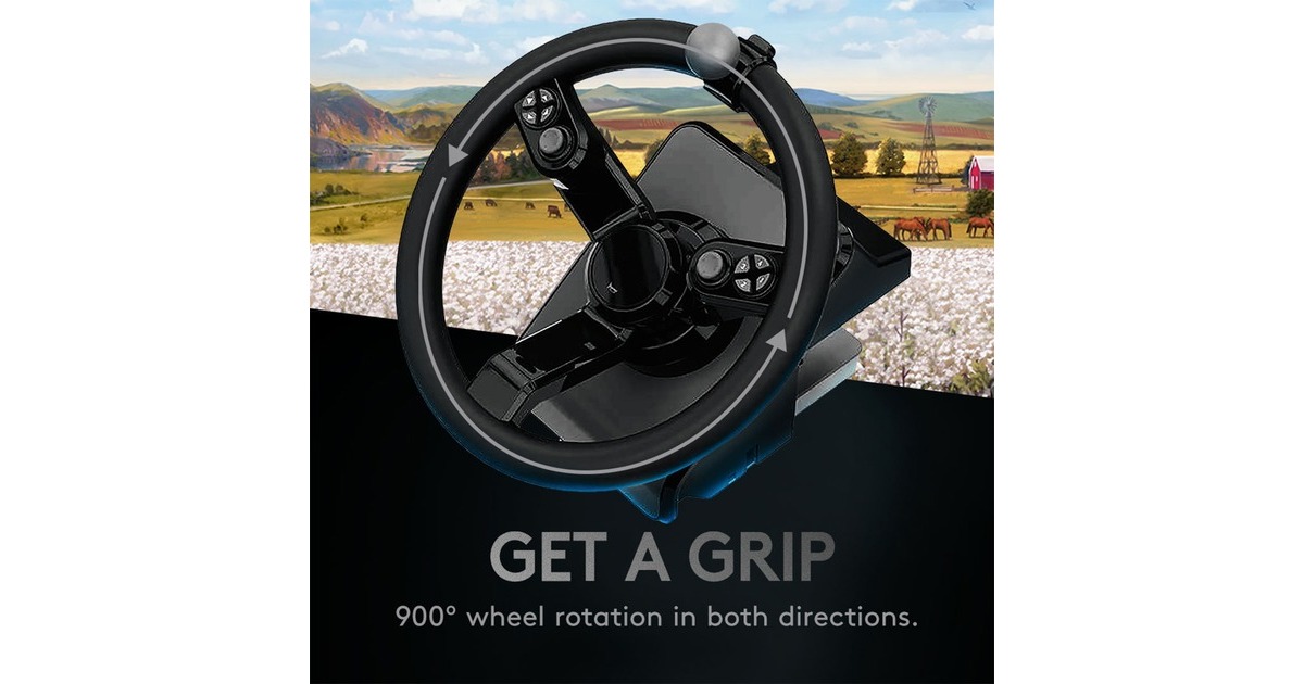 Logitech Gaming Heavy Equipment Bundle Sort USB 2.0 Rat + Pedaler ...