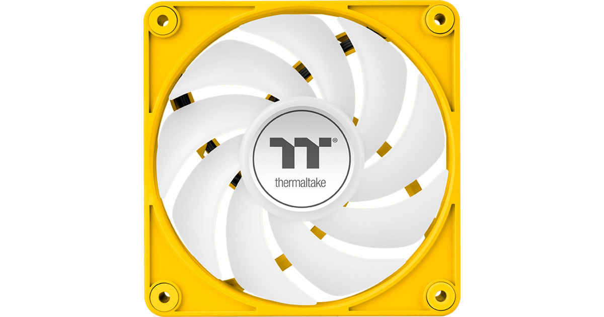 Thermaltake CT140 EX ARGB Sync PC Cooling Fan Bumblebee, Sag fan Gul