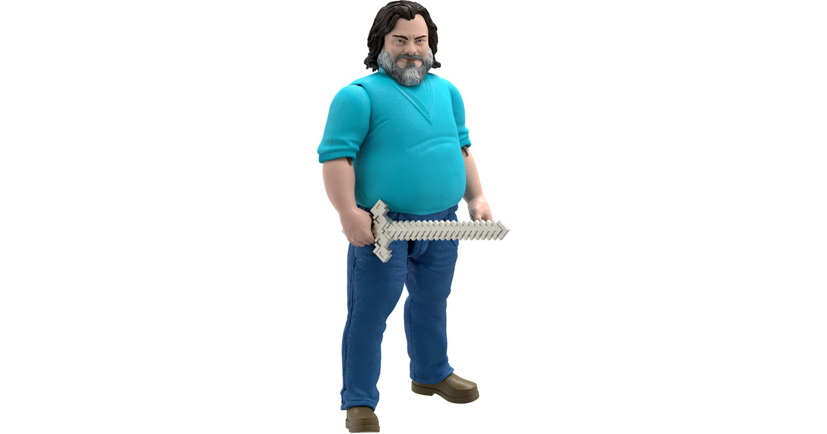 Mattel MINECRAFT Steve Large Scale Figure, Spil figur Minecraft Steve ...