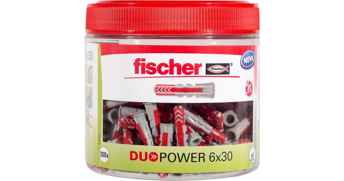 Fischer Dyvel Lys grå/Rød