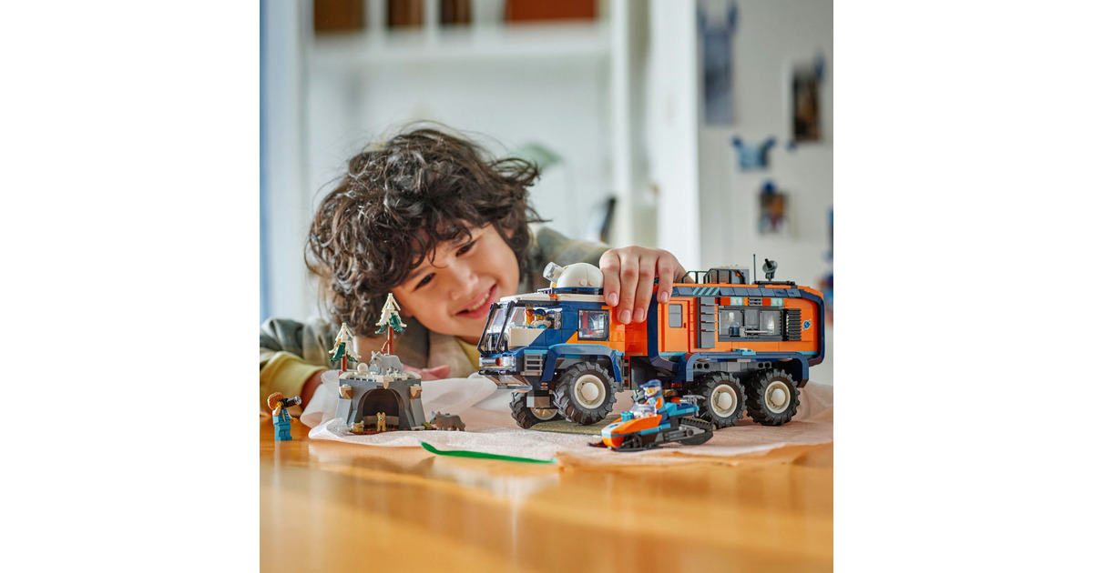 Lego City Polarforskernes mobile laboratorium, Bygge legetøj Byggesæt ...