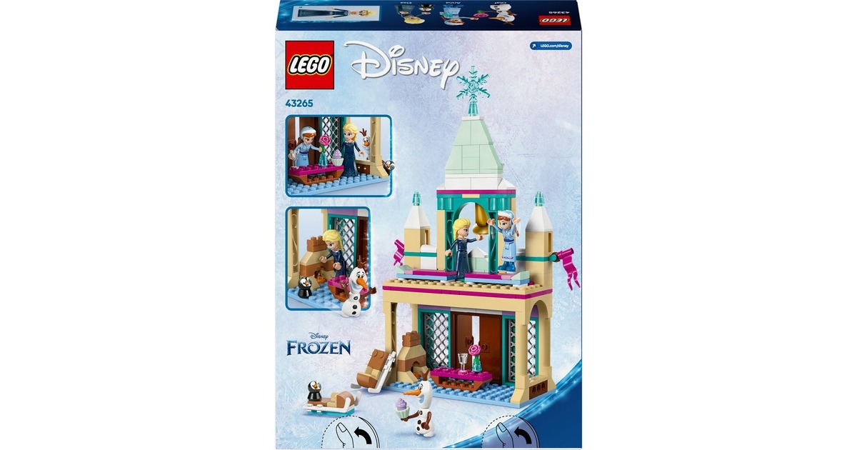 Lego Disney Princess Frost: Arendal slot, Bygge legetøj Byggesæt, 5 År ...