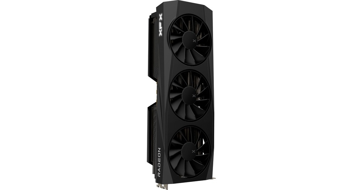 XFX Radeon RX 9070 XT Quicksilver, Grafikkort Sort