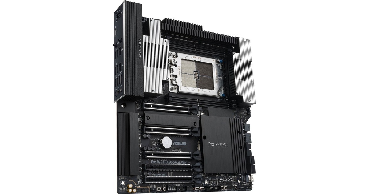 ASUS Pro WS TRX50-SAGE WIFI AMD TRX50 Socket sTR5 SSI CEB, Bundkort ...