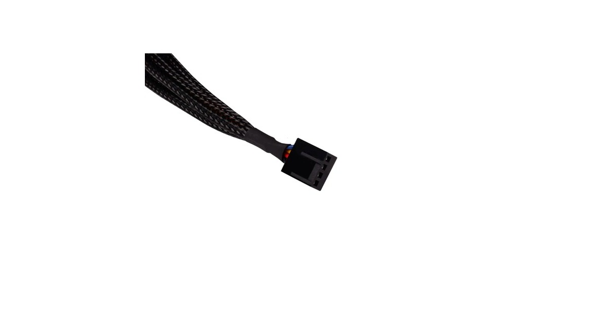 AlphaCool 1023113, 18680, Y-kabel Sort