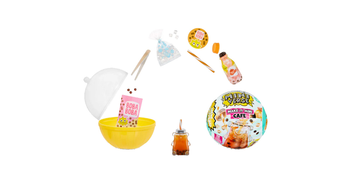 MGA Entertainment Make It Mini Foods: Cafe in PDQ Series 4, Klippe og ...