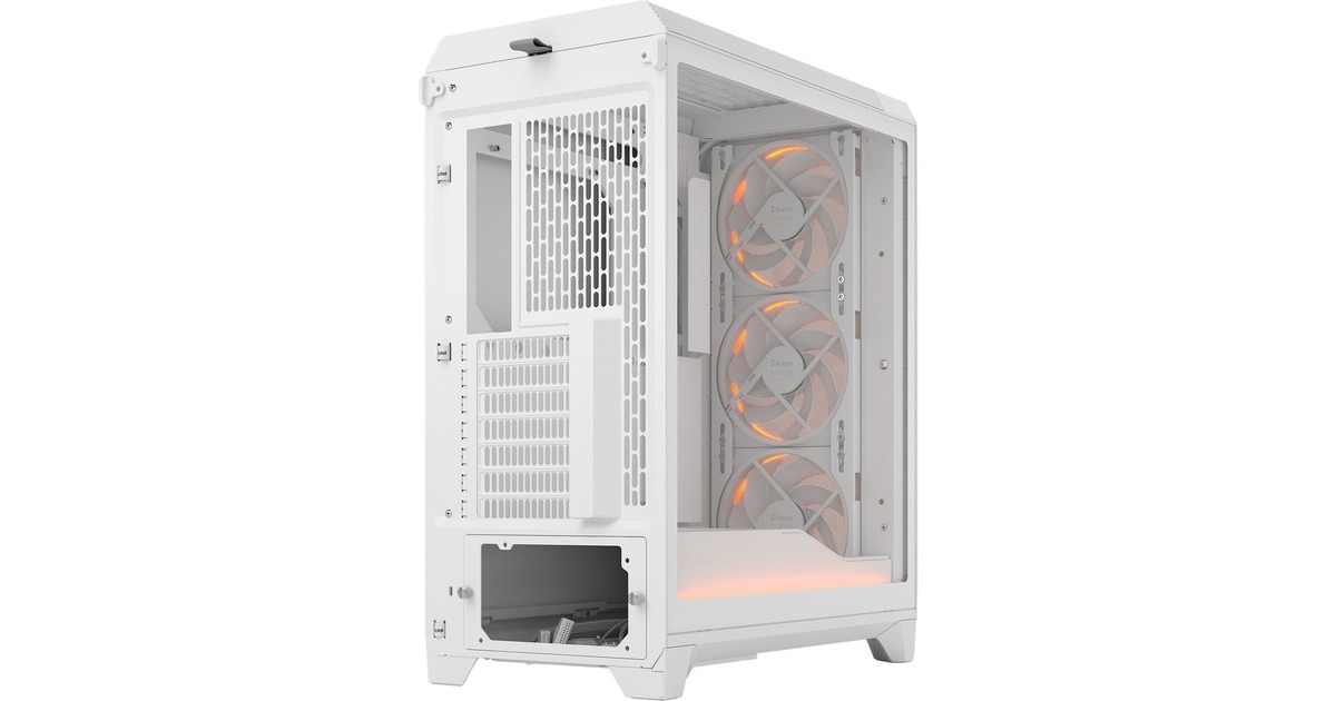 Fractal Design Meshify 3 Ambience Pro RGB Clear Tint, Towerkabinet Hvid