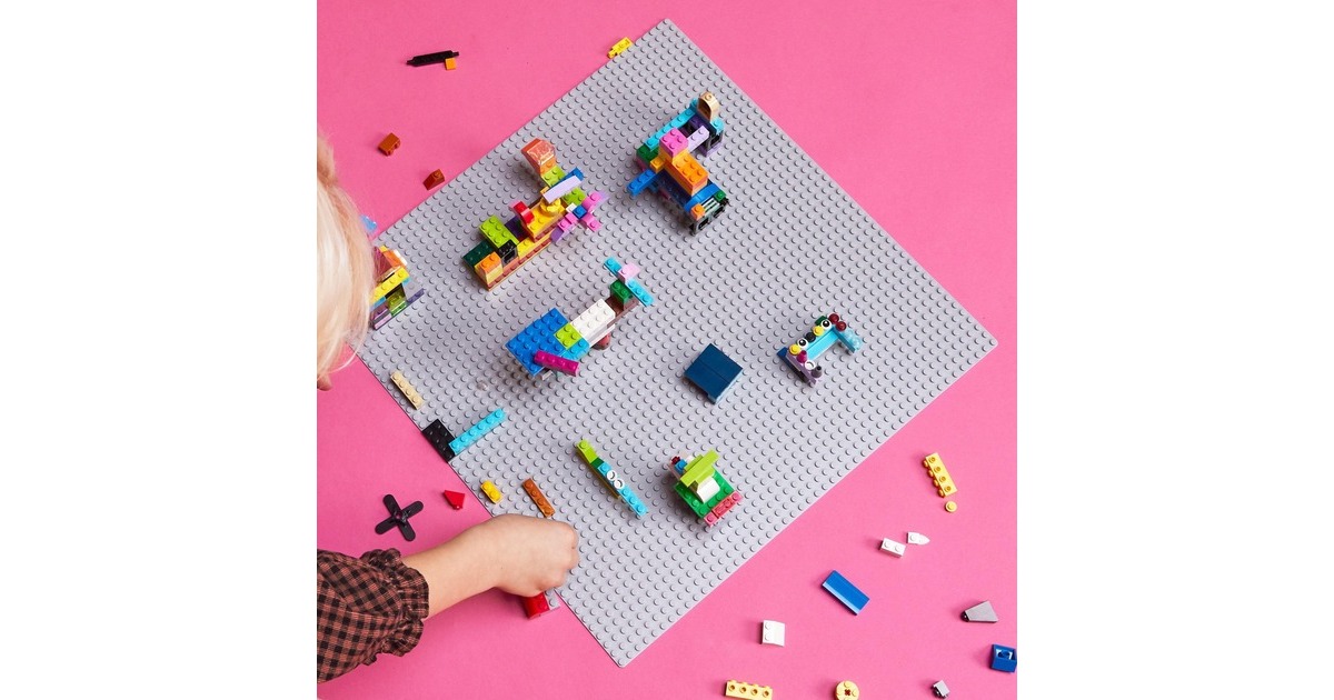 Lego Classic Grå byggeplade, Bygge legetøj grå, Byggesæt, 4 År, Plast ...