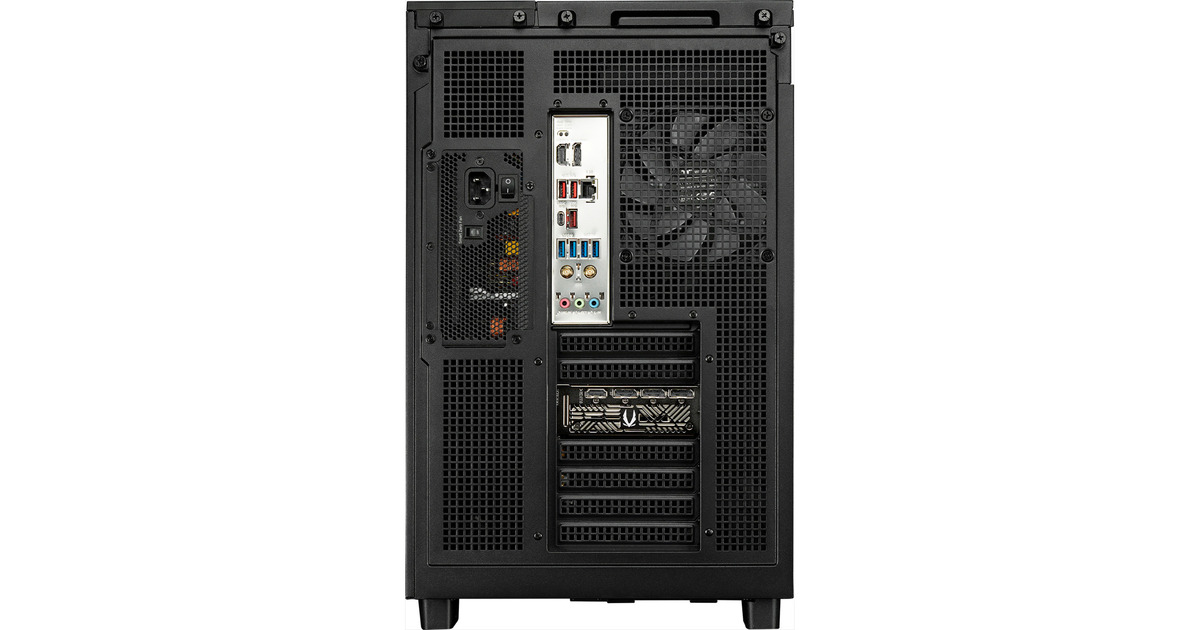 Thermaltake PC-000113-DE, Gaming PC Sort/gennemsigtig