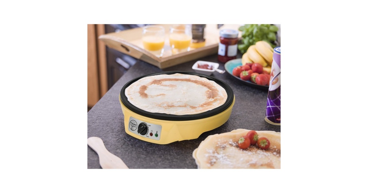 Bestron ASW602 pandekage- og crepes-maskine 1 pandekage(r) 1000 W Sort ...