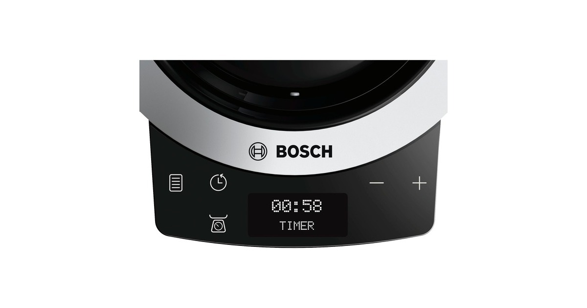 Bosch Home MUM9AX5S00 køkkenmaskine til tilberedning af mad 1500 W 5,5 L Rustfrit stål ...