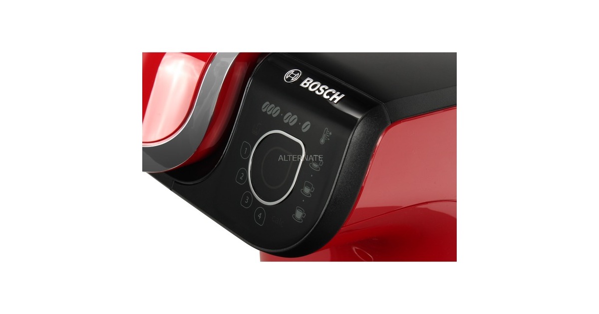 Bosch Home My Way 2 Fuld-auto Kapsel kaffemaskine, Kapsel maskine Rød ...