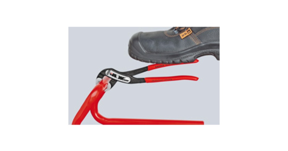 Knipex 88 01 300 tang Tunge-og-spids tang, Rør, vand pumpe tang Rød ...