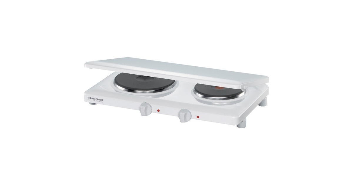 Rommelsbacher THL 3097/A kogeplade Hvid Bordplade Forseglet plade 2 ...