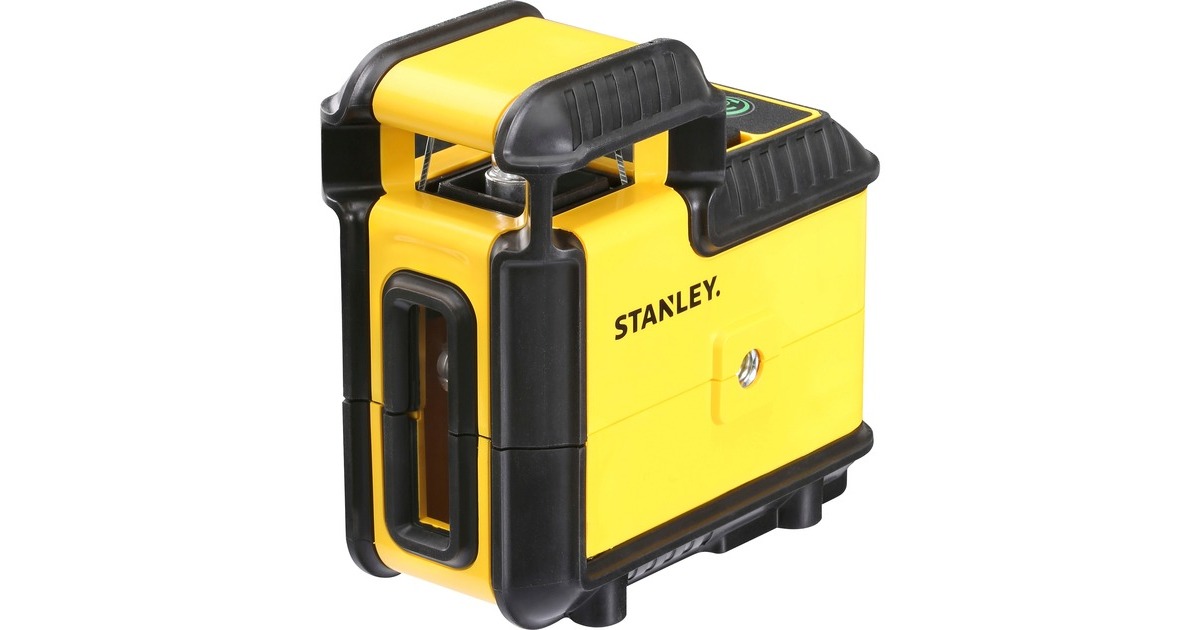 Stanley SLL360 Linjeniveau 25 m, Kryds- & linjelaser Sort/Gul, 25 m, 0 ...