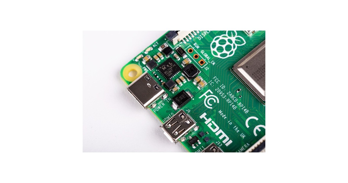 Raspberry Pi Foundation 4 Model B udviklingsboard 1,5 Mhz BCM2711 ...