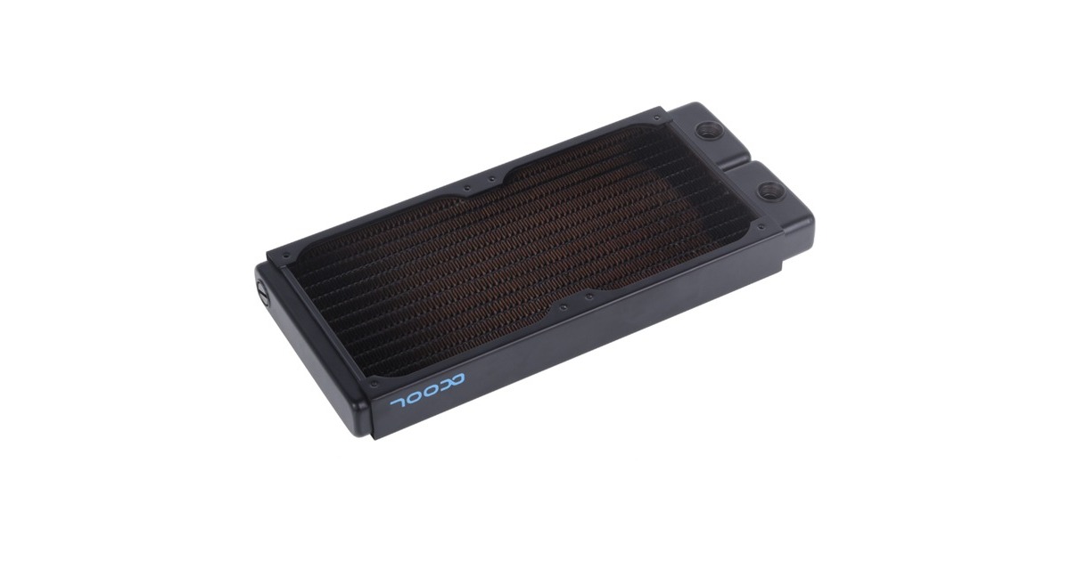 AlphaCool 14344 Computerkølesystem, dele og tilbehør Radiator Sort ...